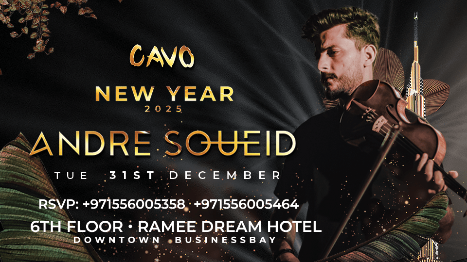 New Year’s Eve with Andre Soueid in Dubai tickets, 2024 Event ...