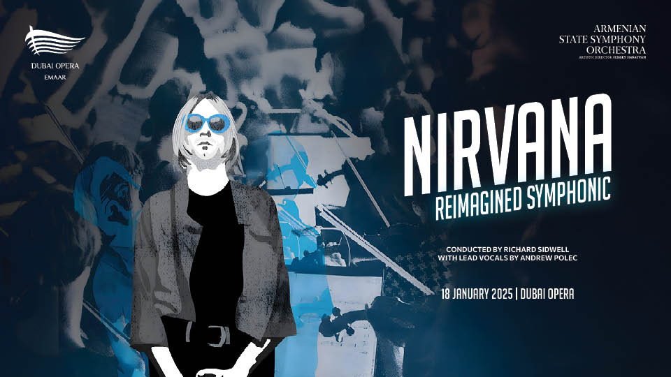 Nirvana Reimagined: Symphonic at Dubai Opera Tickets, 2025 Live Concert ...