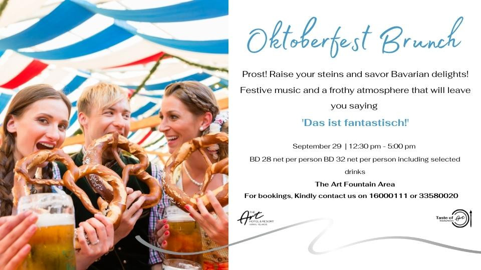 Oktoberfest Brunch in Bahrain Tickets, 2023 Food Festival ...