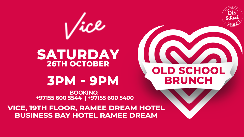 Old School R&B Brunch at Vice in Dubai Tickets, 2024 - Platinumlist.net