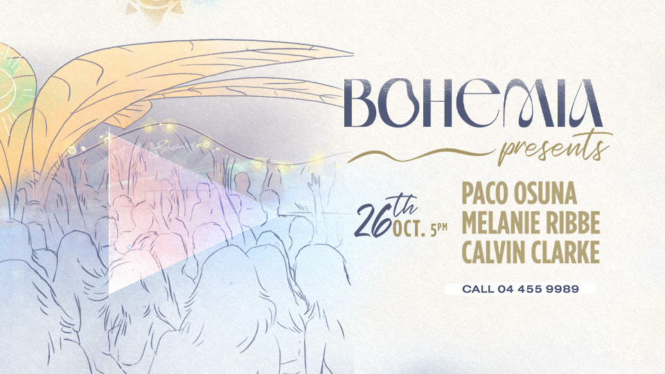 Paco Osuna, Melanie Ribbe & Calvin Clarke at Bohemia in Dubai Tickets ...