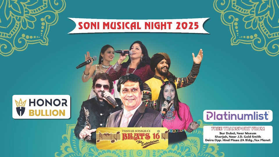 Parajiya Soni Events Present Navratri 2025 at Dubai - Platinumlist.net