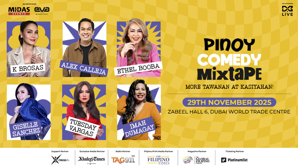 Pinoy Comedy Mixtape in Dubai Tickets, 2025 Show - Platinumlist.net
