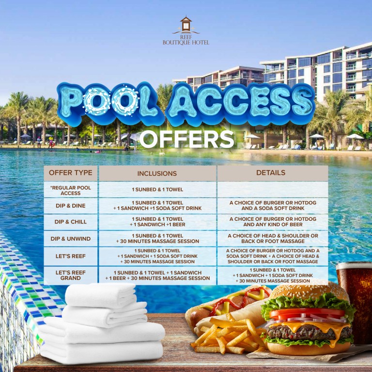 Reef Boutique Hotel Pool Access - Platinumlist.net