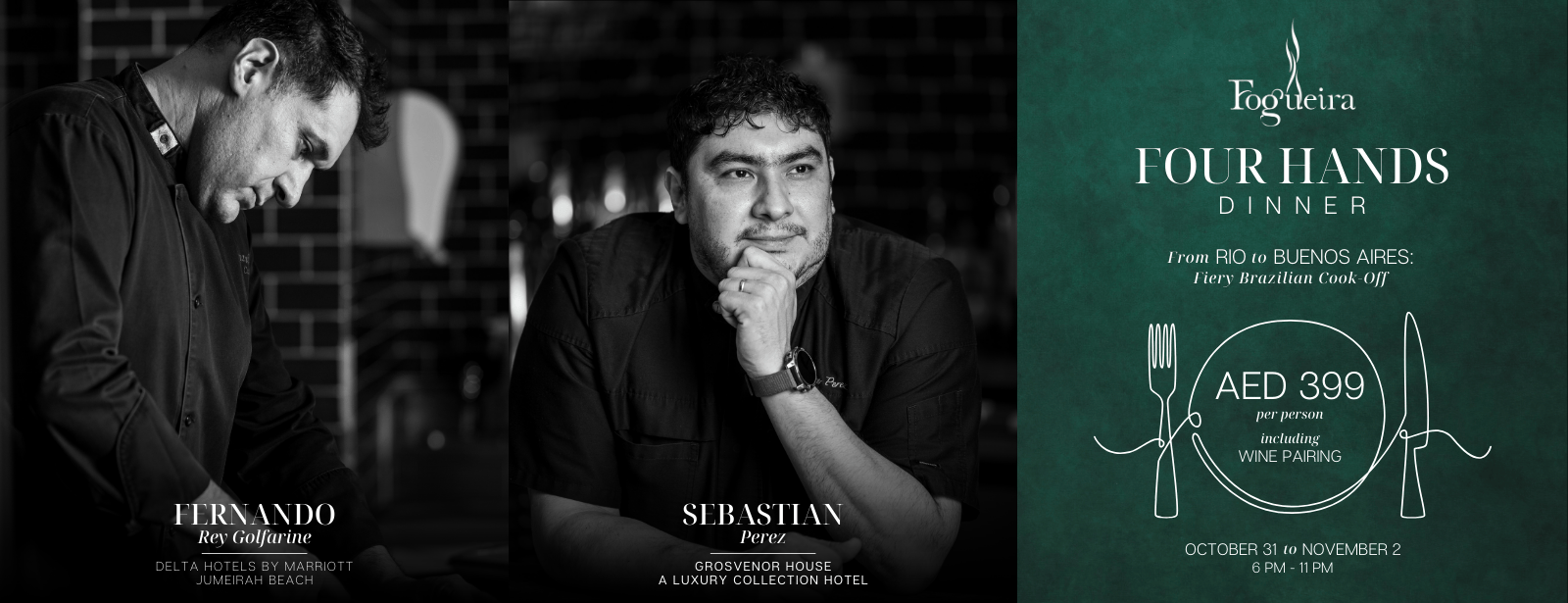 Four Hands Dinner in Dubai - DubaiThingsToDo