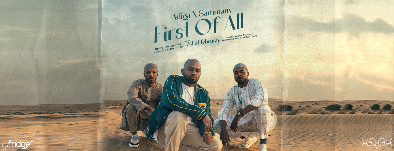 Adiga & Sammany Concert at The Fridge in Dubai - DubaiThingsToDo