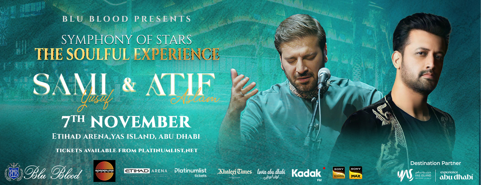 Blu Blood presents Symphony of Stars with Atif Aslam and Sami Yusuf at ...