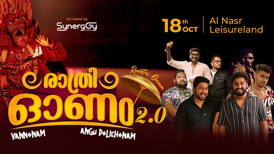 Raatri Onam Season 2 at Al Nasr Leisureland, Dubai - Platinumlist.net