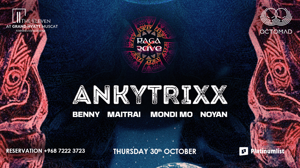 RagaXRave by Octomad events in Muscat Tickets, 2025 Party ...