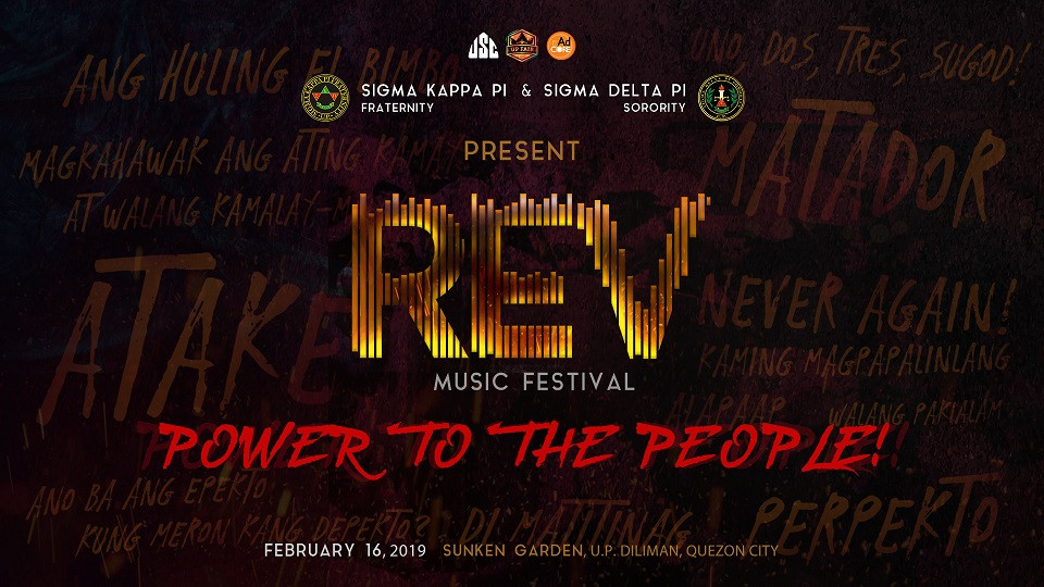 REV: UP Fair Saturday - Platinumlist.net