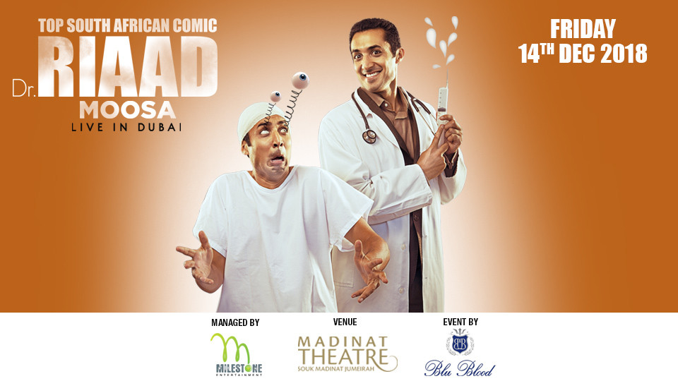 RIAAD MOOSA LIVE IN DUBAI - Platinumlist.net