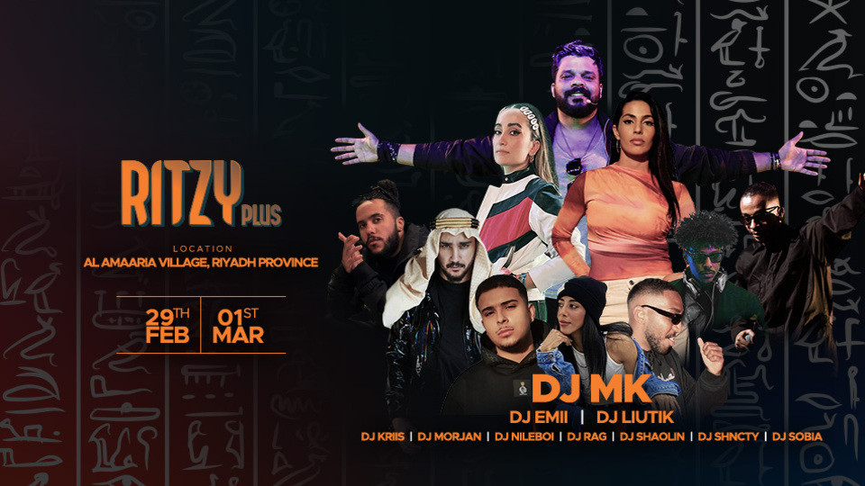 Ritzy Plus in Riyadh Tickets, 2024 Musical Event - Platinumlist.net