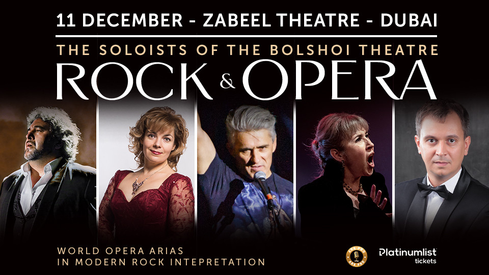 Tickets to ROCK & OPERA / РОК И ОПЕРА at Zabeel Theatre in Dubai ...