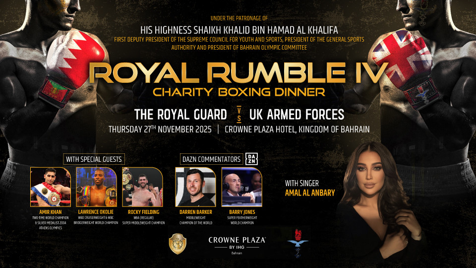 Royal Rumble 4 at Crowne Plaza Bahrain in Manama Tickets, 2025 Boxing Event - Platinumlist.net