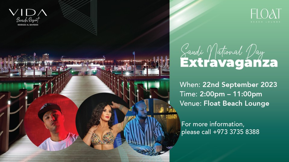 Saudi National Day Extravaganza Float Party in Bahrain - Platinumlist.net