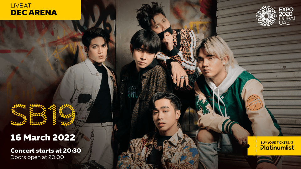 SB19 in Dubai Tickets, 2022 Live Concert - Platinumlist.net