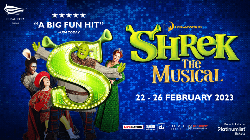 Shrek the Musical in Dubai Tickets, 2023 Theater Show - Platinumlist.net