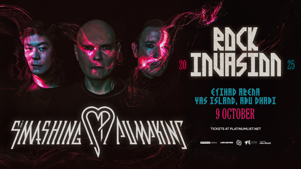 Smashing Pumpkins at Etihad Arena in Abu Dhabi Tickets, 2025 Live Concert - Platinumlist.net