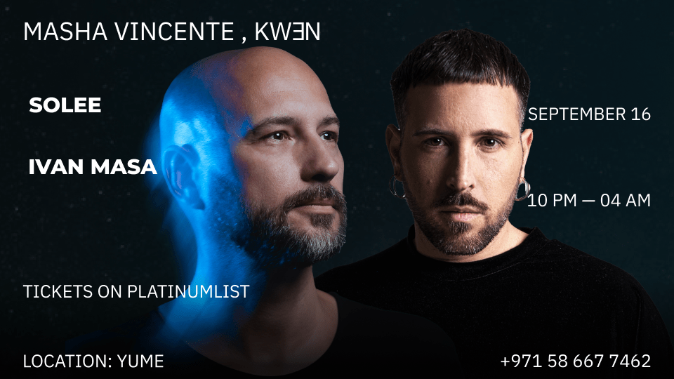 Solee and Ivan Masa at Cipher Project in Dubai - Platinumlist.net