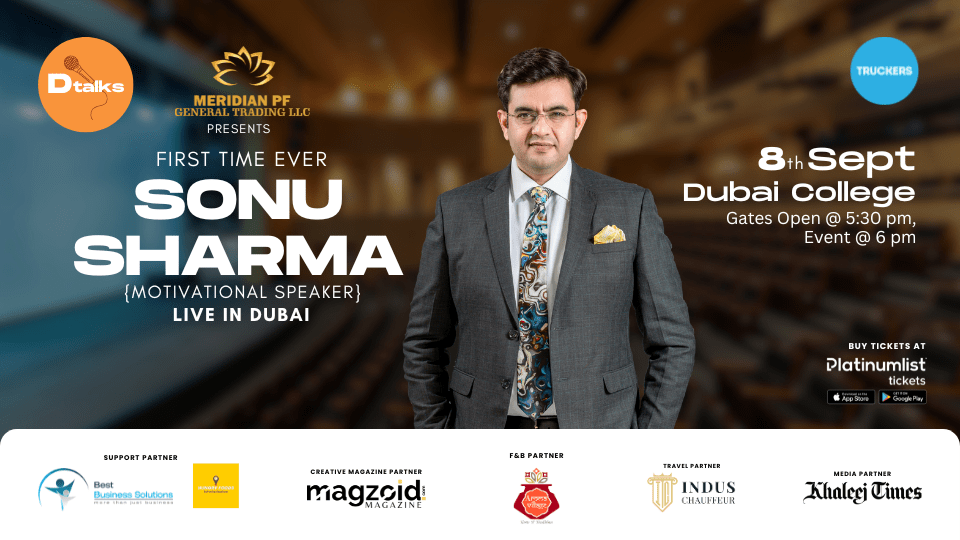 Sonu Sharma Live in Dubai Tickets, 2024 Desi Event - Platinumlist.net