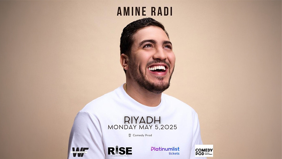Stand up Comedy Show by Amine Radi in Riyadh tickets, 2025 ...