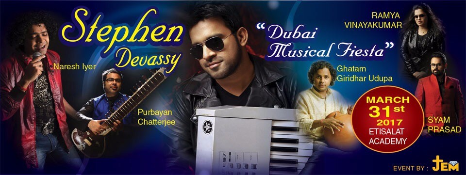 STEPHEN DEVASSY Live in Dubai - Platinumlist.net