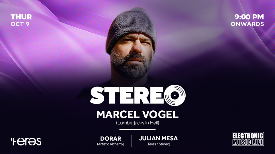 Stereo Presents: Marcel Vogel (Lumberjacks in Hell) at Teres - JJ's ...