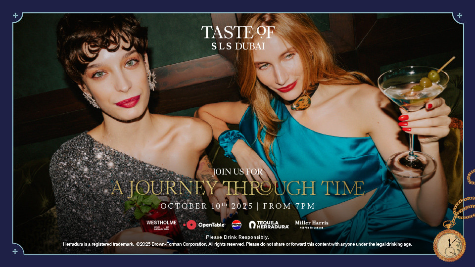 Taste of SLS 2025 – A Journey Through Time in Dubai Tickets, 2025 Party ...