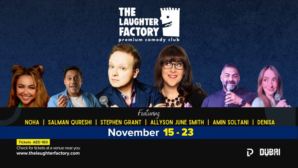 The Laughter Factory Premium Comedy Club in Dubai - Platinumlist.net