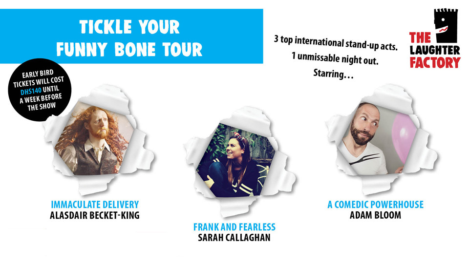 The Laughter Factory Presents "Tickle your funny bone tour ...