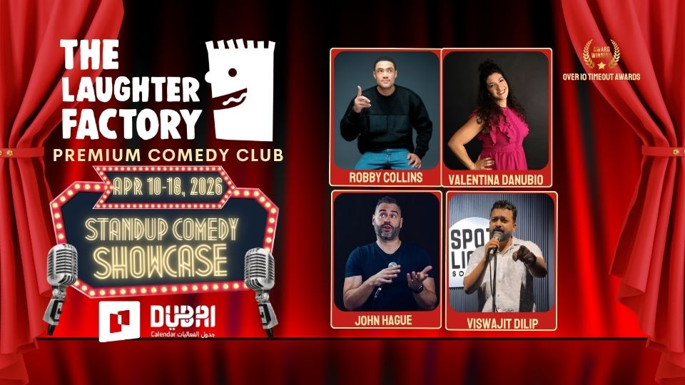 The Laughter Factory’s Big-Hitting April Tickets, 2026 Comedy Show ...