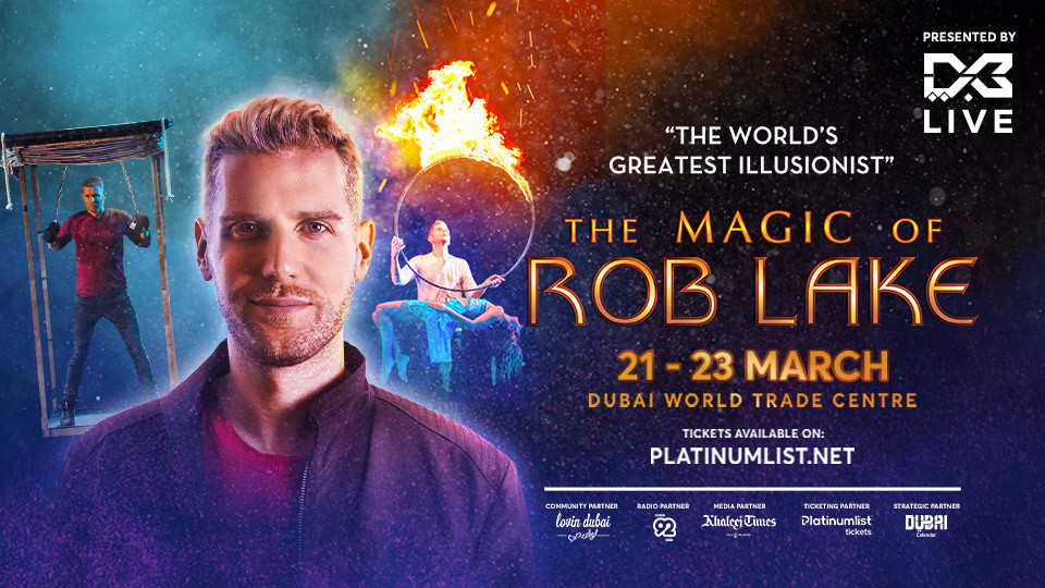 The Magic of Rob Lake in Dubai 2025 United Arab Emirates - Aticket ...