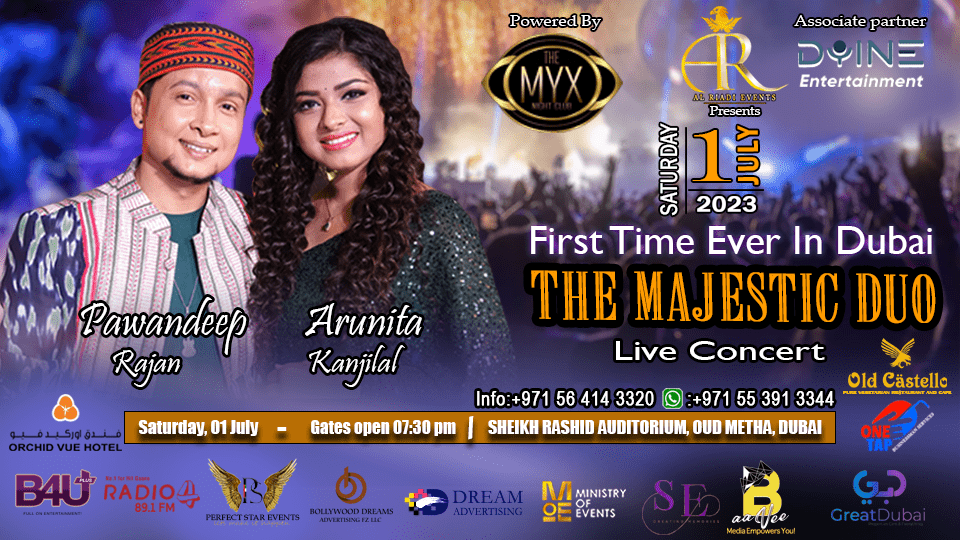 The Majestic Duo in Dubai Tickets, 2023 Live Concert - Platinumlist.net