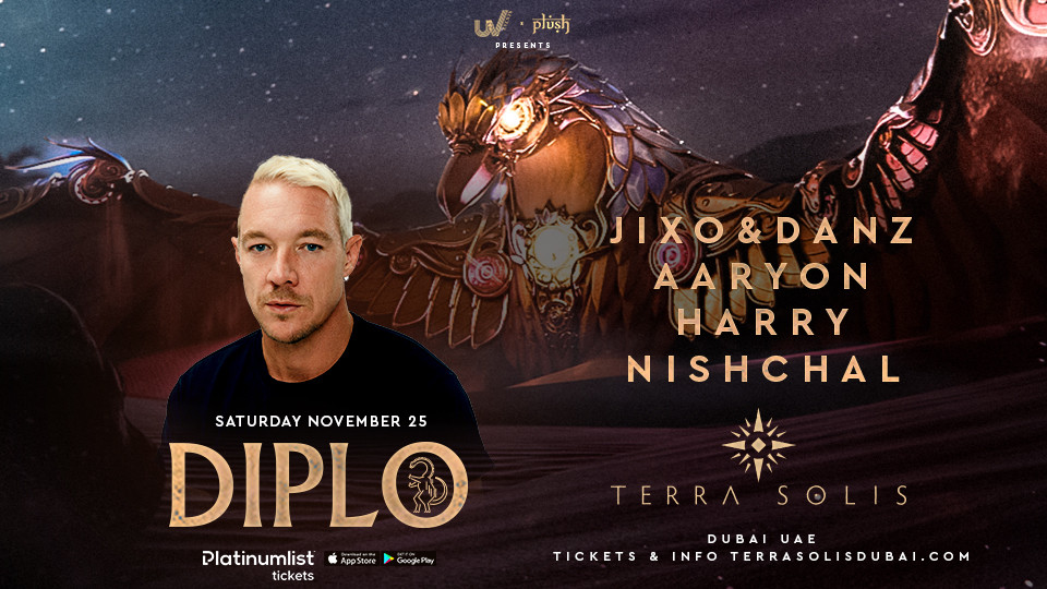 Tomorrowland presents Diplo in Dubai Tickets, 2023 Music Festival - Platinumlist.net