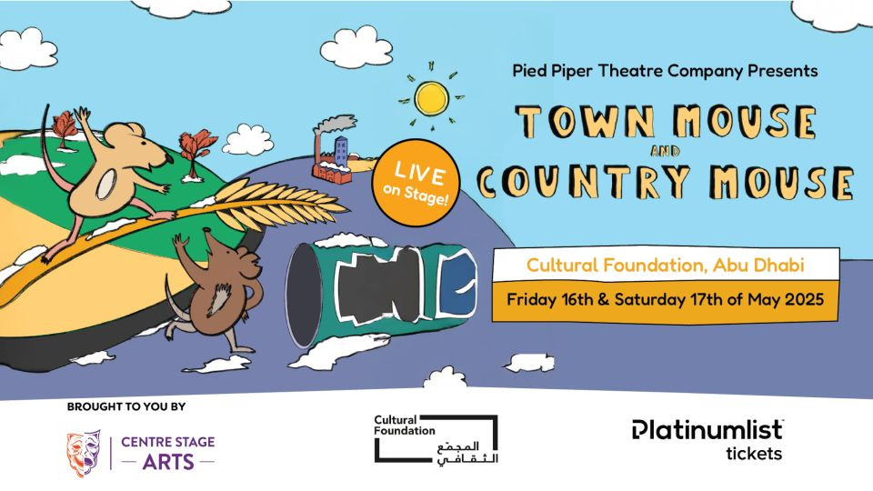 Town Mouse and Country Mouse Live on Stage at Cultural Foundation in ...