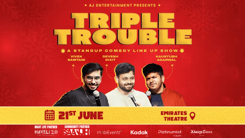 Triple Trouble Ft. Devesh Dixit, Vivek Samtani and Kaustubh Agarwal ...