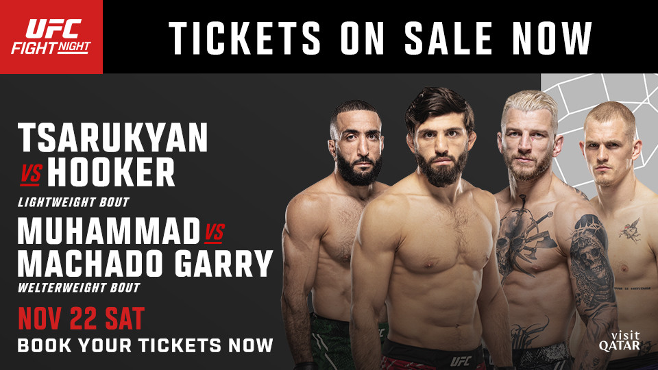 UFC Fight Night in Doha Tickets, 2025 Sports Event - Platinumlist.net