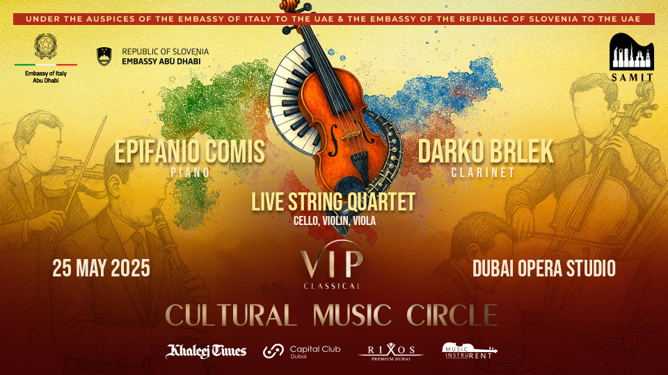 VIP Classical - Cultural Music Circle in Dubai tickets, 2025 Event - Platinumlist.net