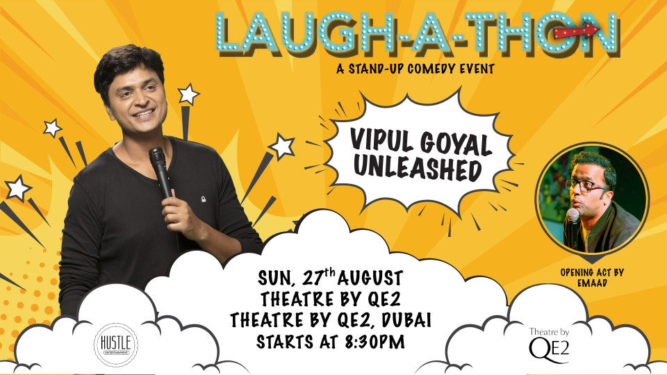 Vipul Goyal Unleashed in Dubai Tickets, 2023 Stand Up Comedy Show - Platinumlist.net