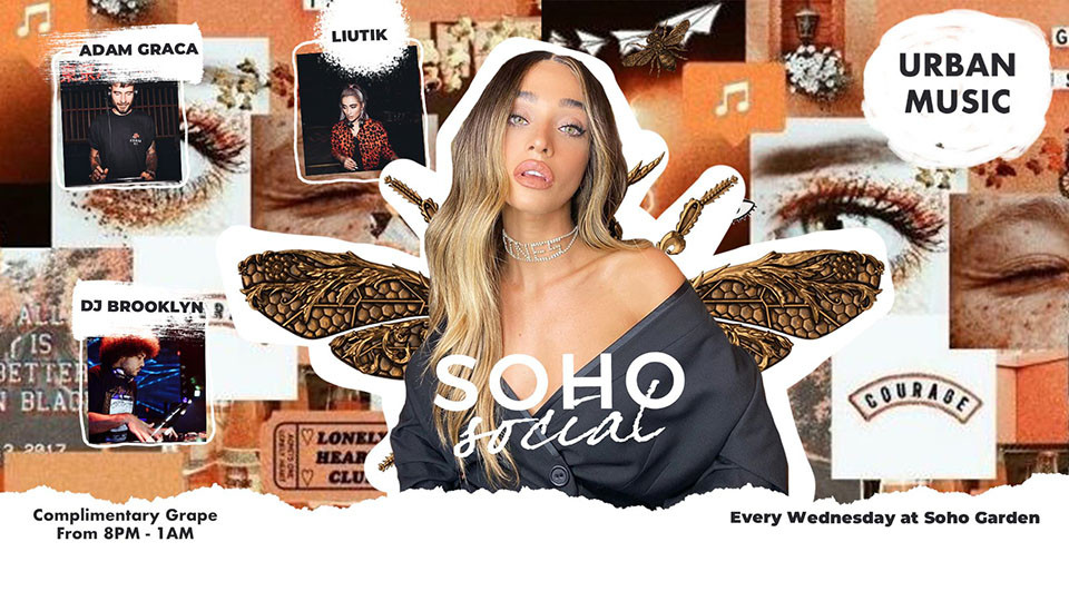 Wednesday Soho Social Ladies Night | Soho Garden - Platinumlist.net