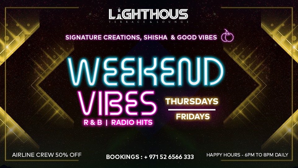 Weekend Vibes - Platinumlist.net