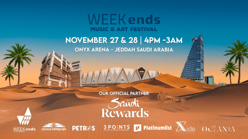 WEEKends Music & Art Festival in Jeddah Tickets, 2025 - Platinumlist.net