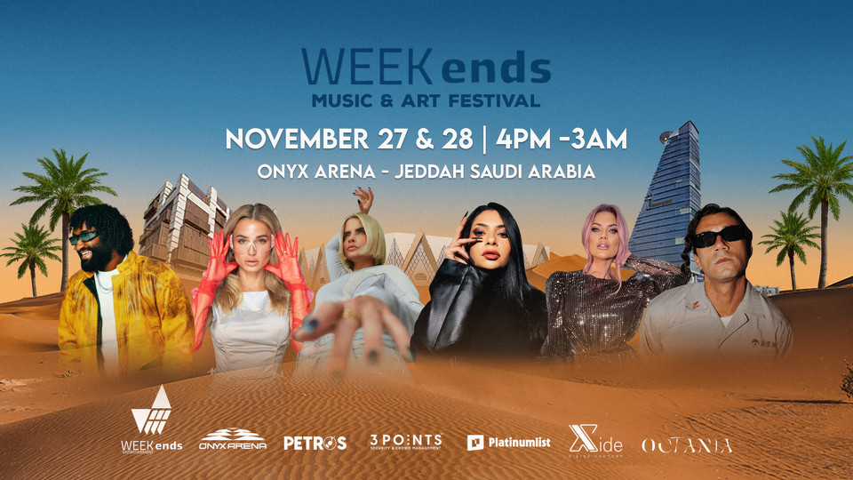 WEEKends Music & Art Festival in Jeddah Tickets, 2025 - Platinumlist.net