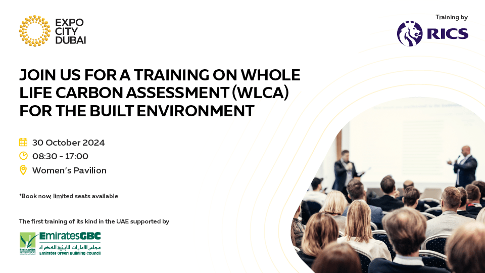Whole life Cycle Carbon Assessment Training in Dubai tickets, 2024 ...
