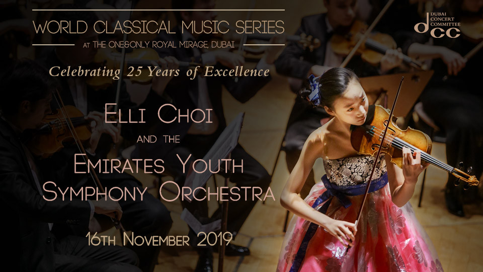 World Classical Music Series | Elli Choi & Emirates Youth Symphony ...