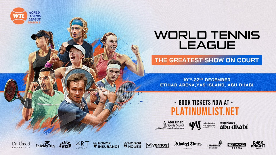 World Tennis League presents the Greatest Show on Court in Abu Dhabi ...